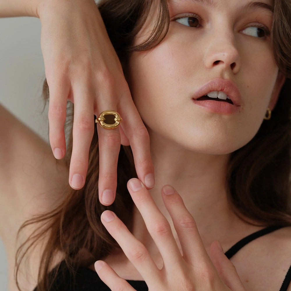 CLED Core Loop Ring - At Present Jewelry