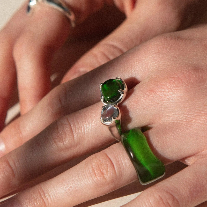 CLED Wave Ring - At Present Jewelry