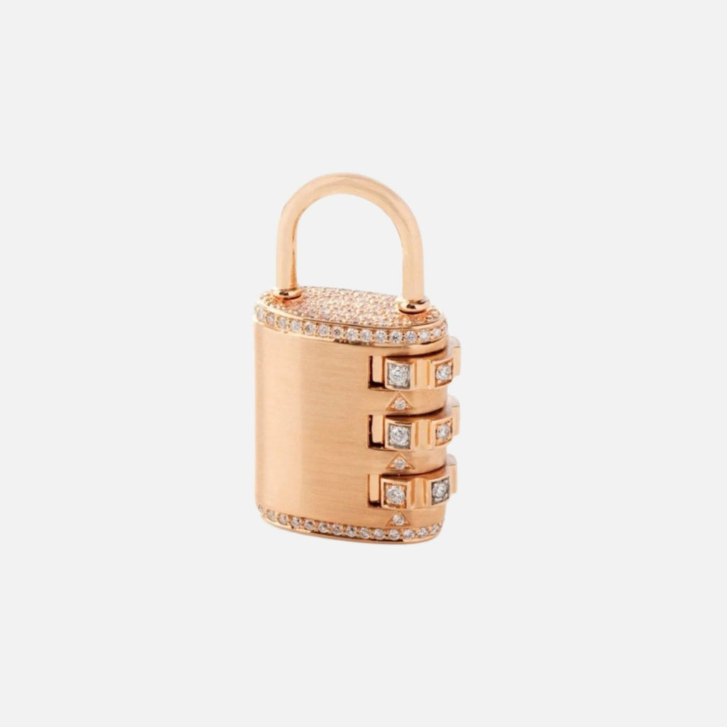 James Banks Design Code Padlock - At Present Jewelry