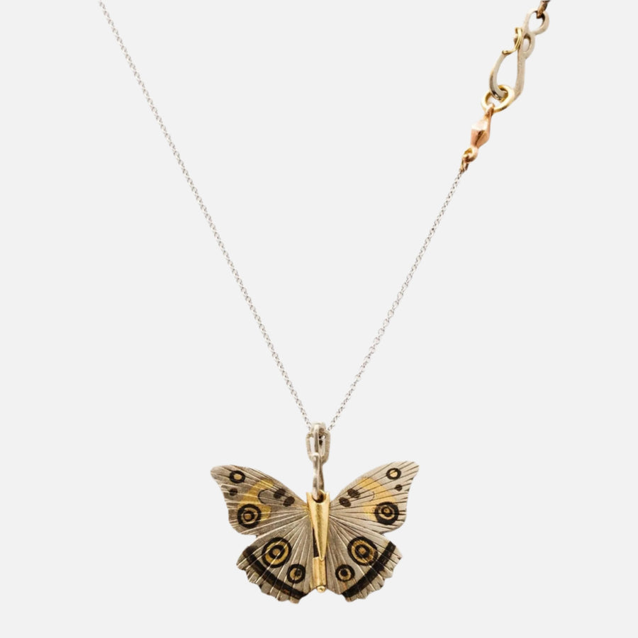 James Banks Design White Buckeye Necklace - At Present Jewelry