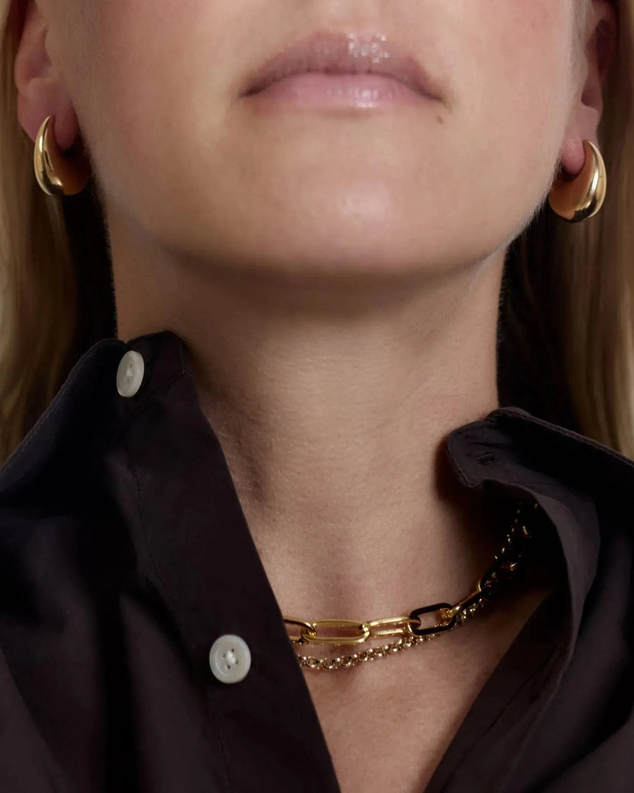 Lionheart 4mm Heavy Rolo Link Chain - At Present Jewelry