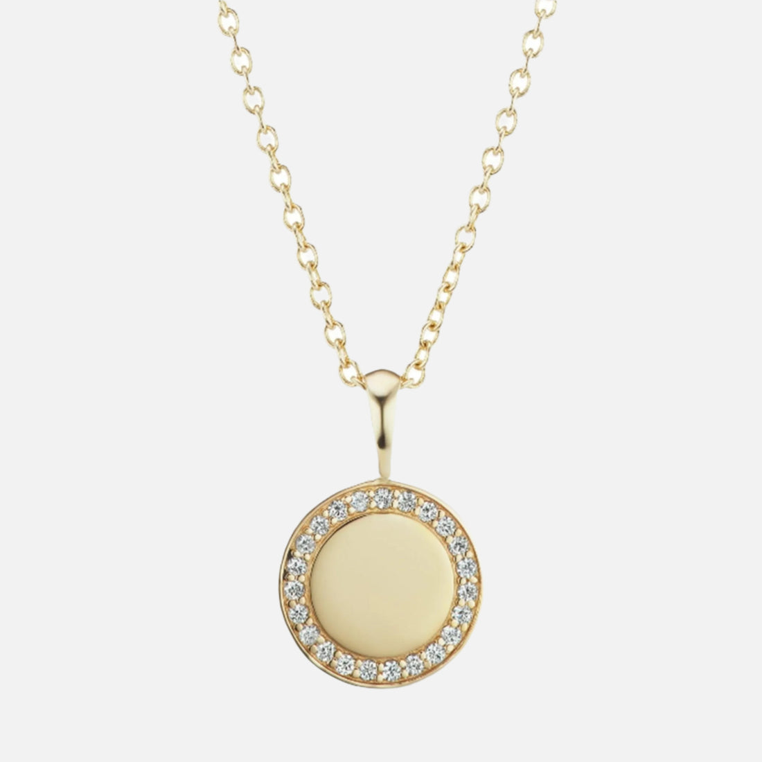 The Gild The Gold Diamond Signature Necklace - At Present Jewelry